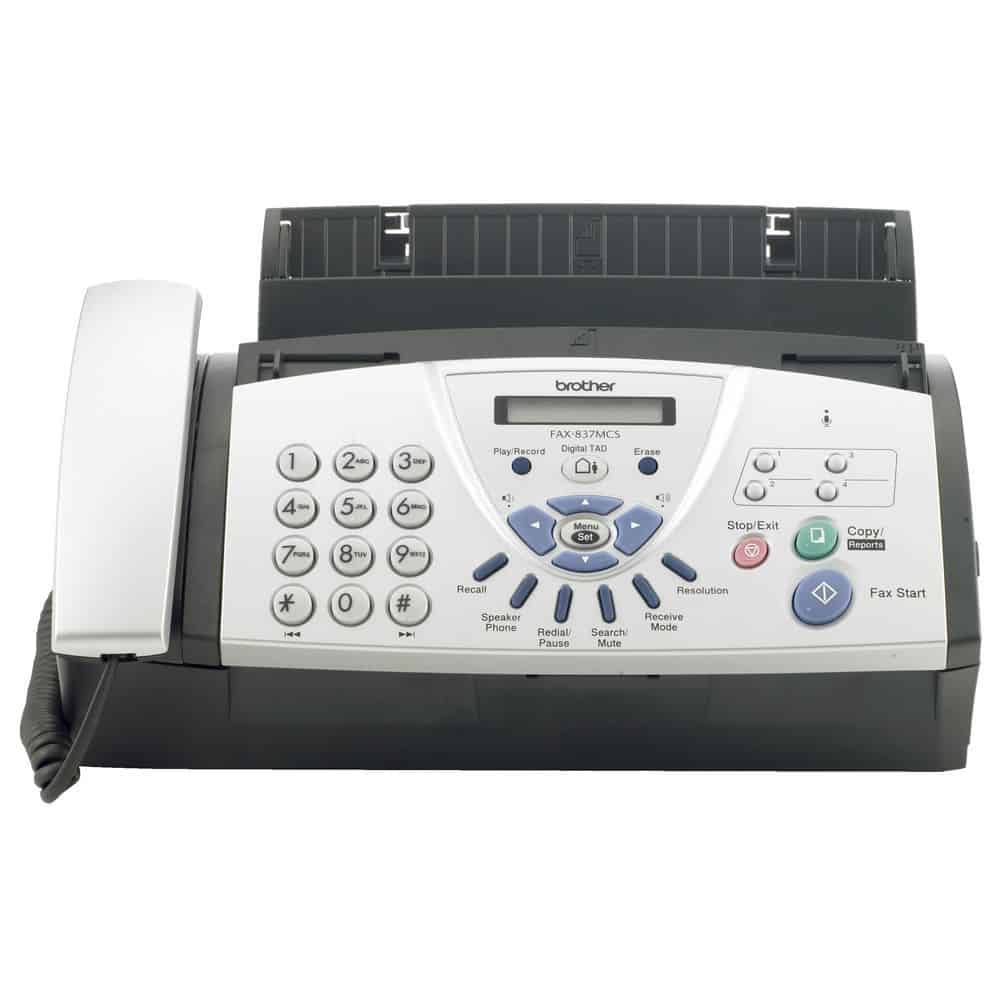 Brother 837MCS Fax Machine – Global Office Machines