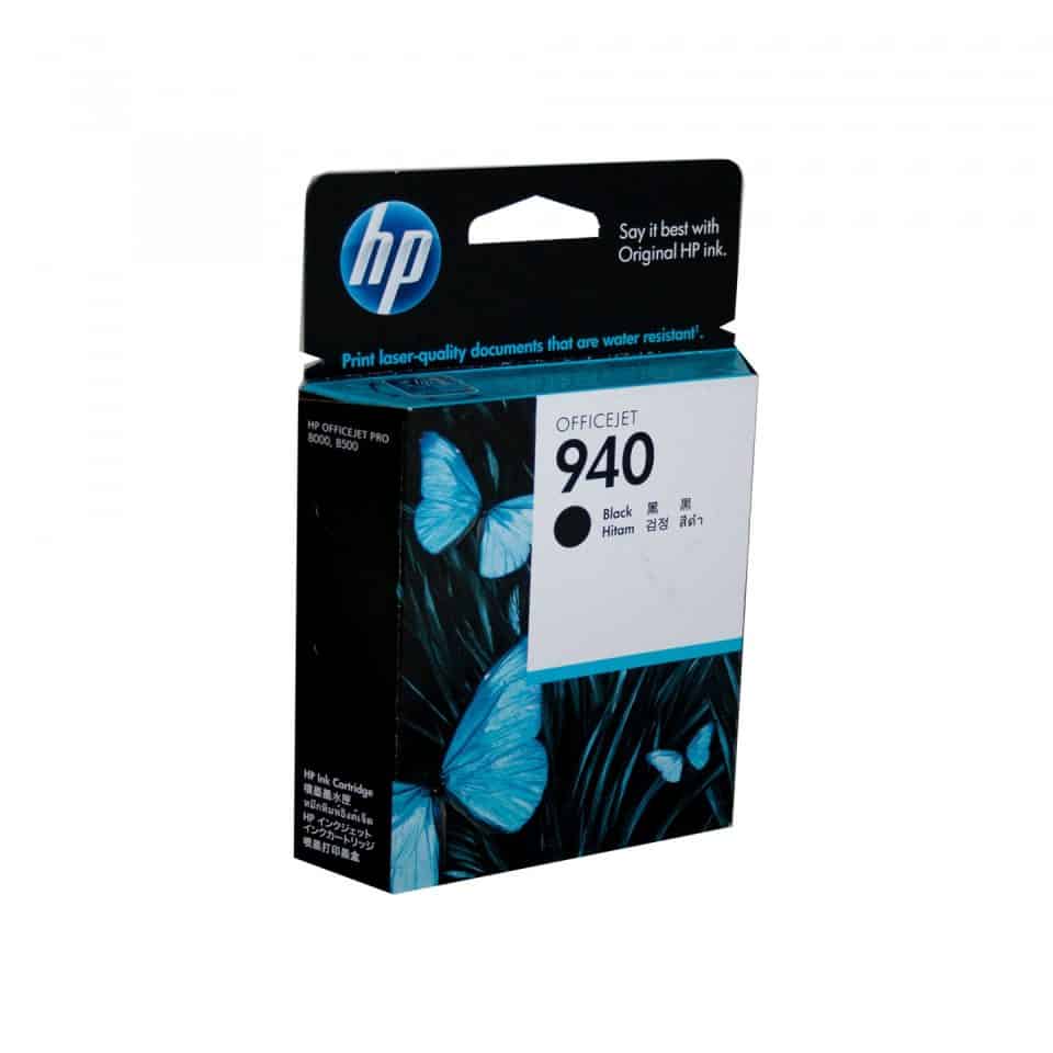 HP #940 Black Ink Cartridge C4902AA – Global Office Machines