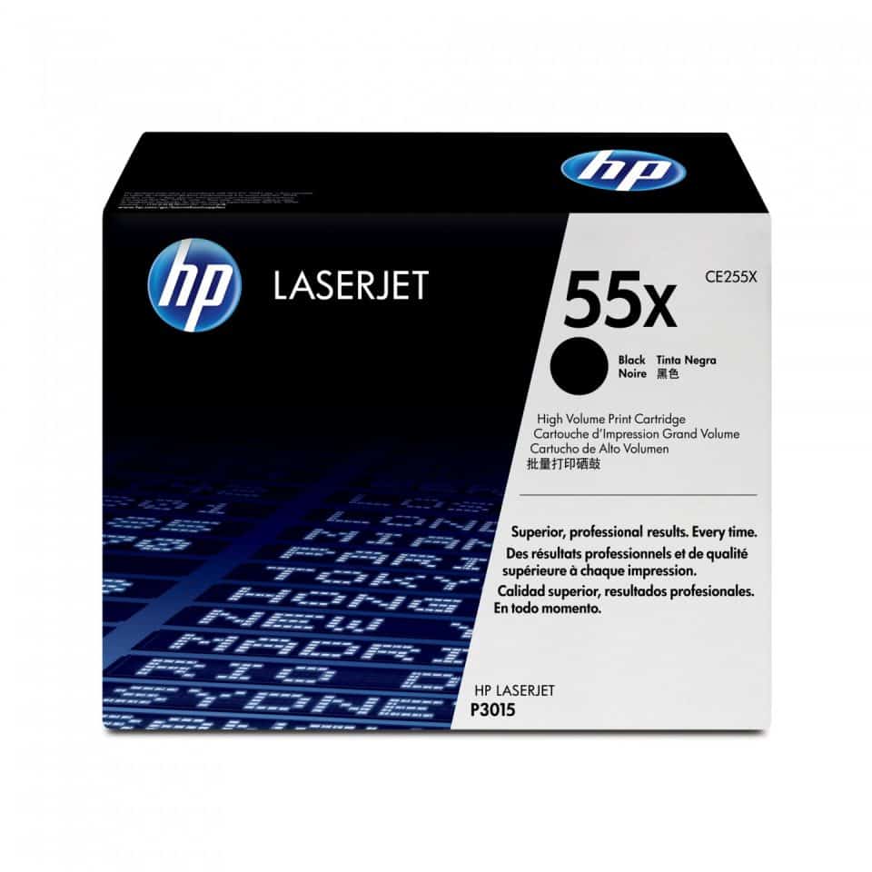 HP #55X Black Toner CE255X – Global Office Machines