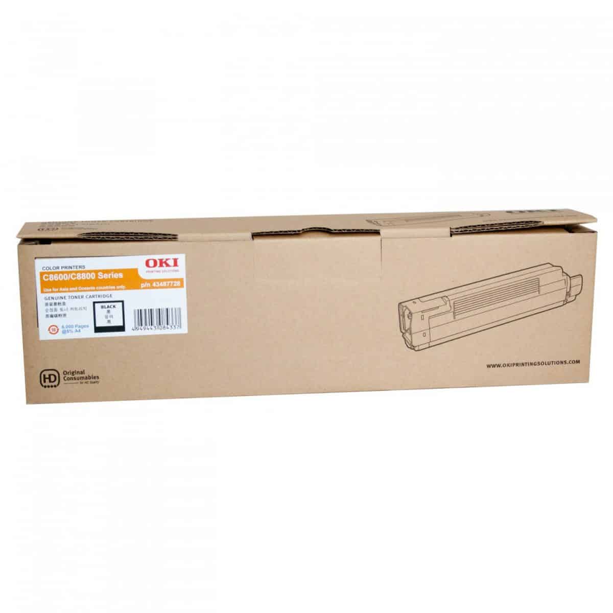 Oki C8600 High Yield Black Toner – Global Office Machines